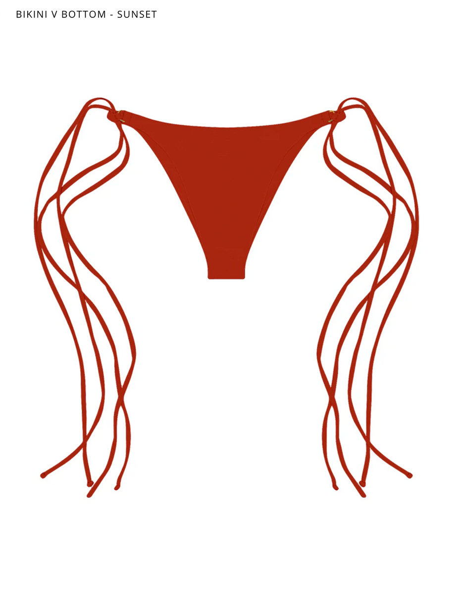 SKYLER-V BOTTOM - SUNSET – BIKINI HANALEI