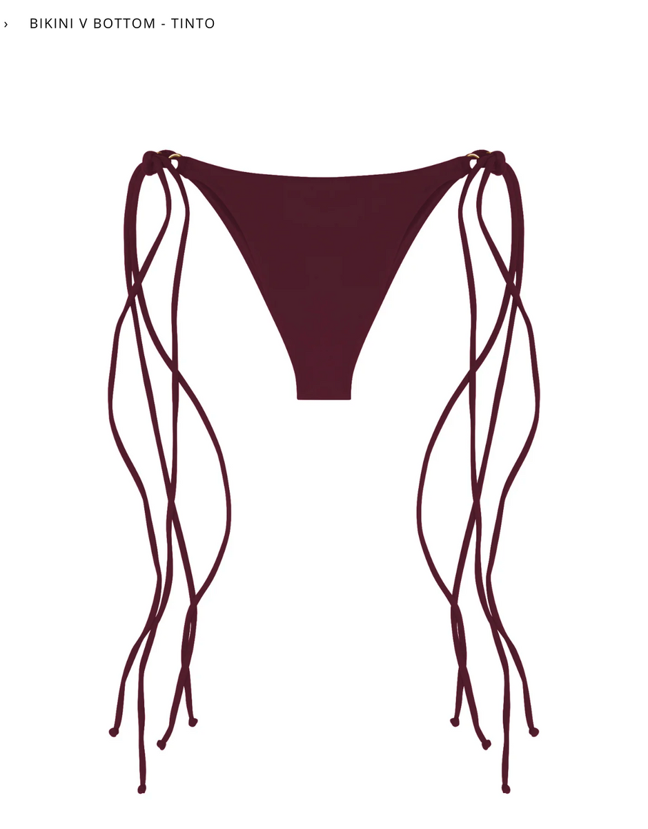 SKYLER-V BOTTOM - TINTO – BIKINI HANALEI